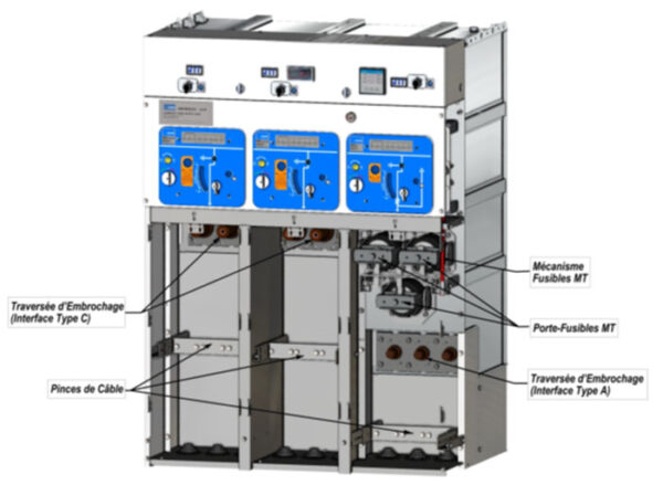 Cellule RMU Compact à Fusibles (Cellule Blindée) – AFRASIA ELECTRIC